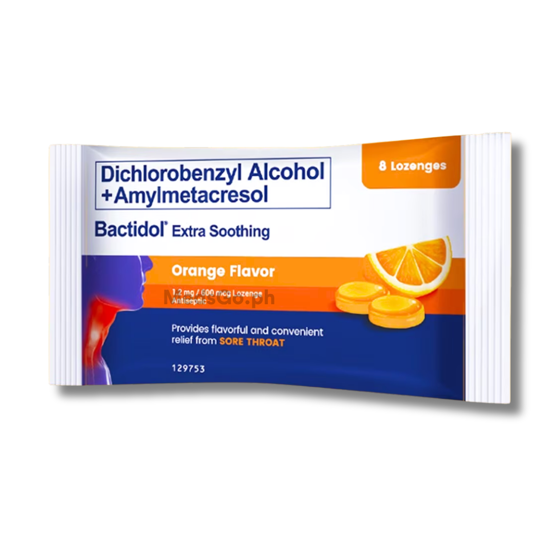 BACTIDOL EXTRA SOOTHING Dichlorobenzyl Alcohol / Amylmetacresol 1.2mg ...