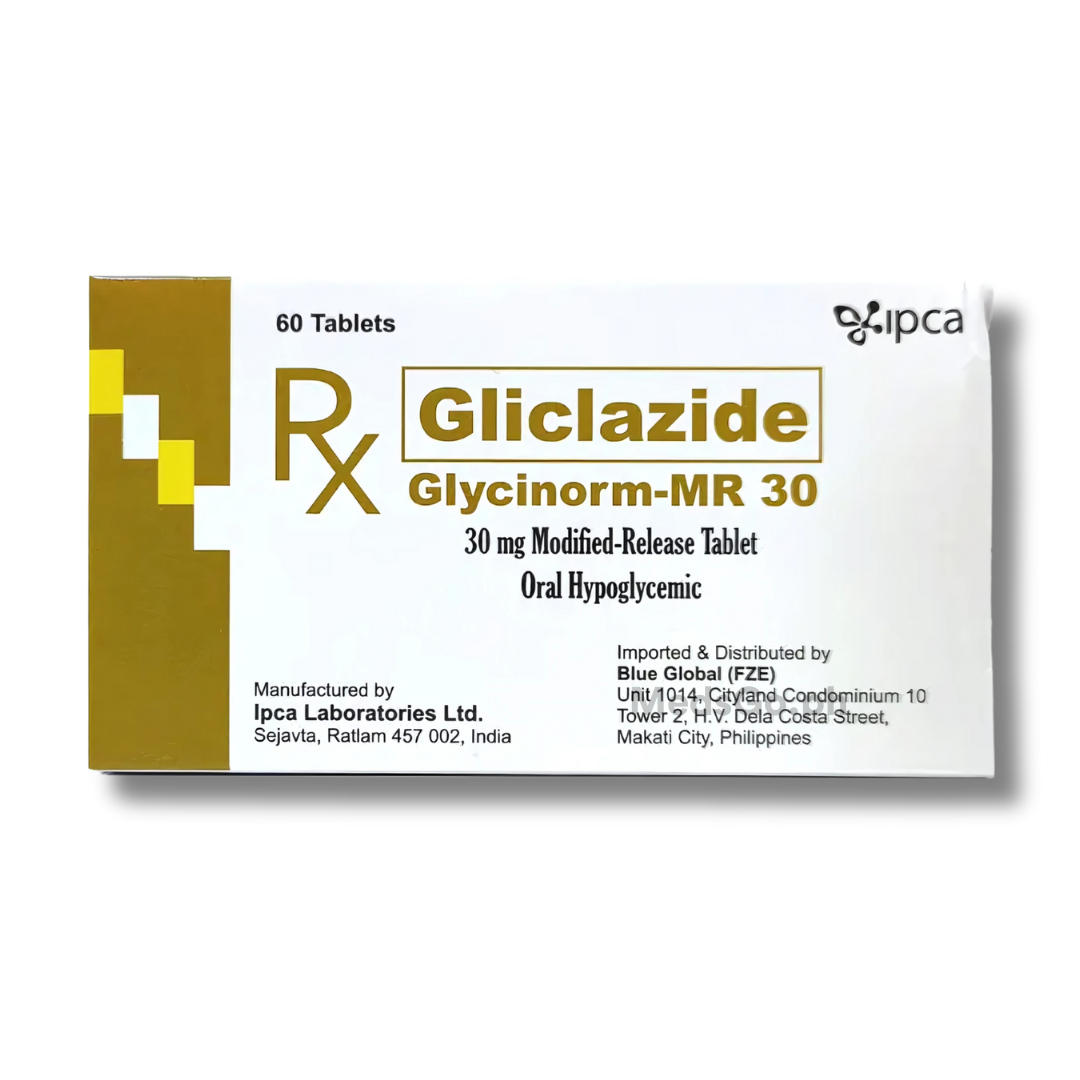 GLYCINORM MR-30 Gliclazide 30mg - 1 Tablet price in the Philippines ...