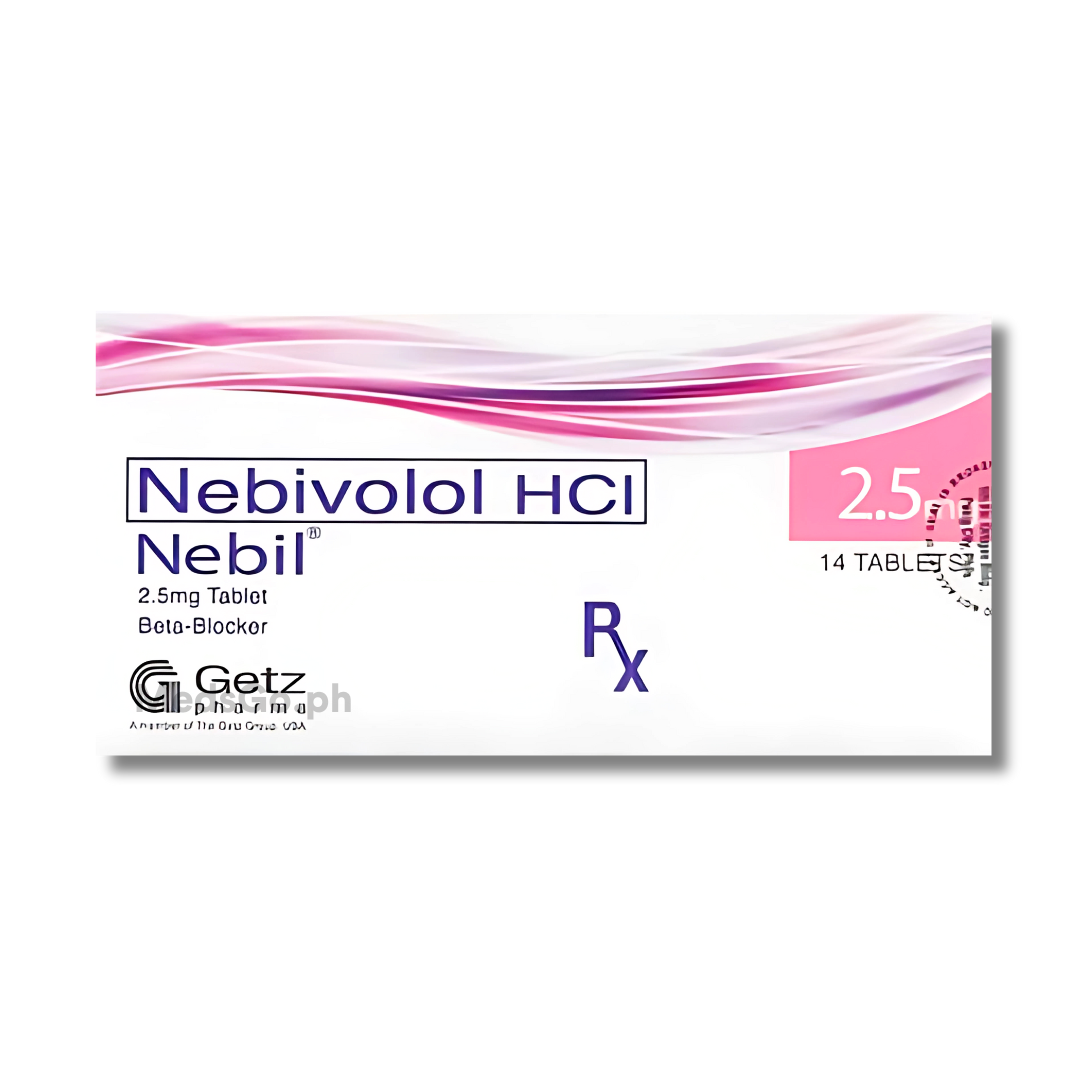 NEBIL Nebivolol 2.5mg - 1 Tablet price in the Philippines | MedsGo Pharmacy