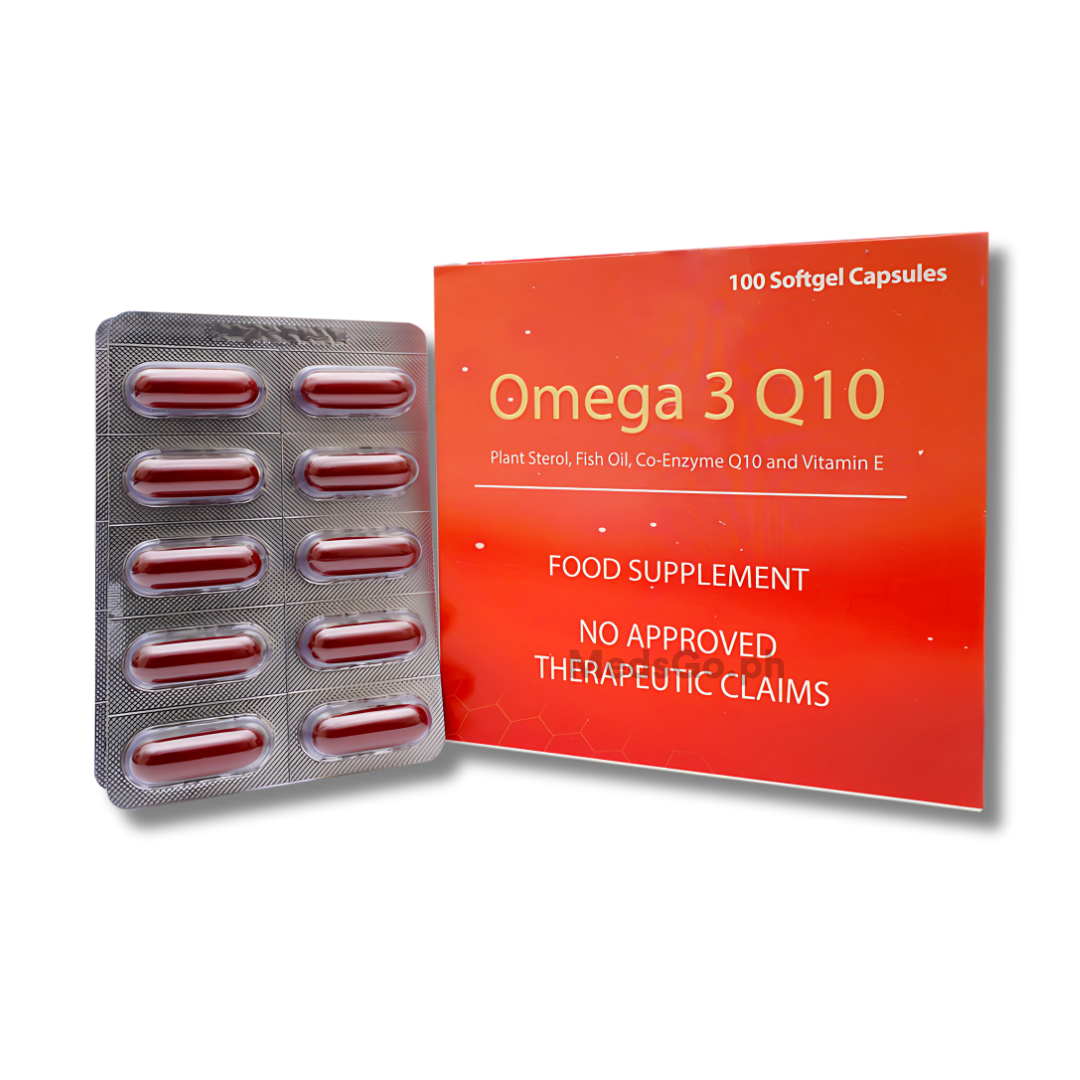 OMEGA 3 Q10 Plant Sterol / Fish Oil / Co-Enzyme Q10 / Vitamin E - 1 ...