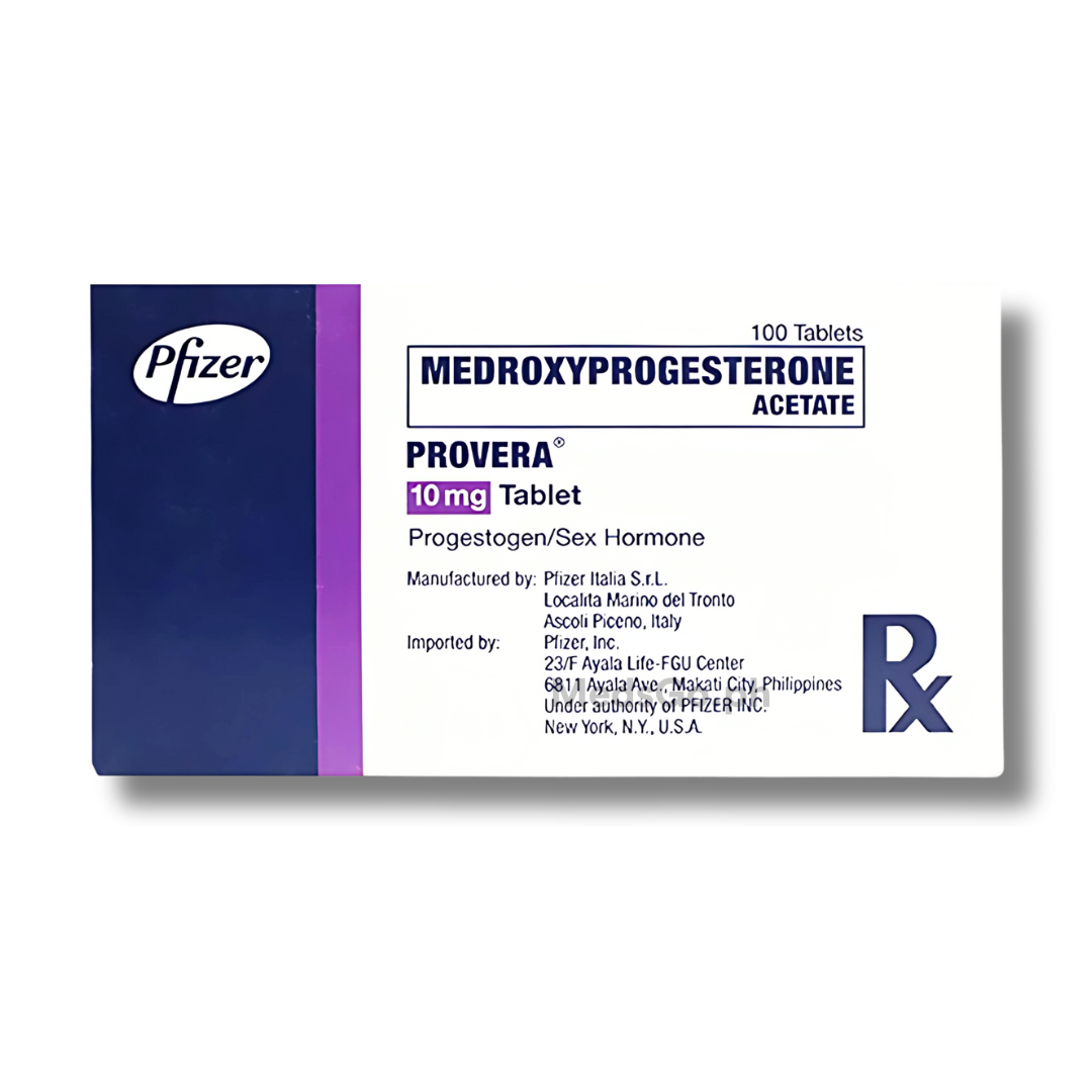 PROVERA Medroxyprogesterone Acetate 10mg Tablet 1's price in the ...