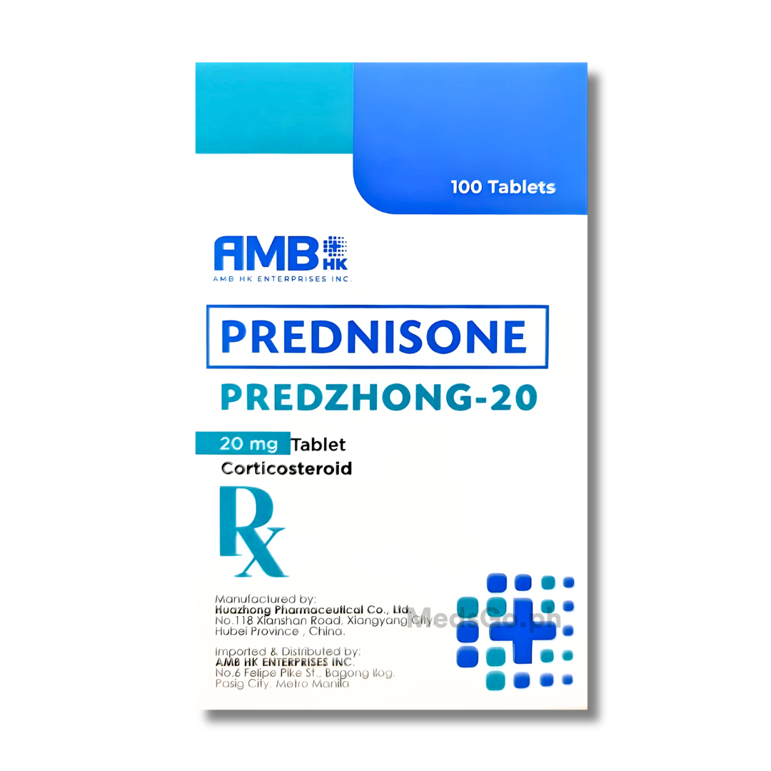 PREDZHONG-20 Prednisone 20mg - 1 Tablet price in the Philippines ...