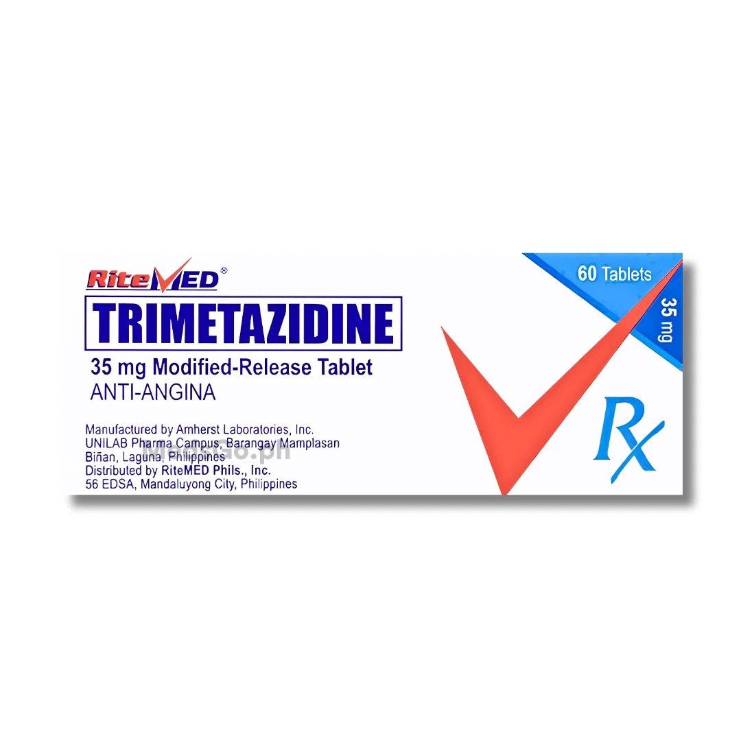 RITEMED Trimetazidine 35mg - 1 Tablet price in the Philippines | MedsGo ...