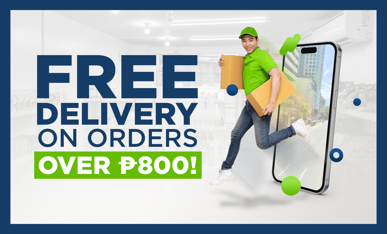 Promotions :: Enjoy Free Delivery on Orders Over ₱800! - Promotion