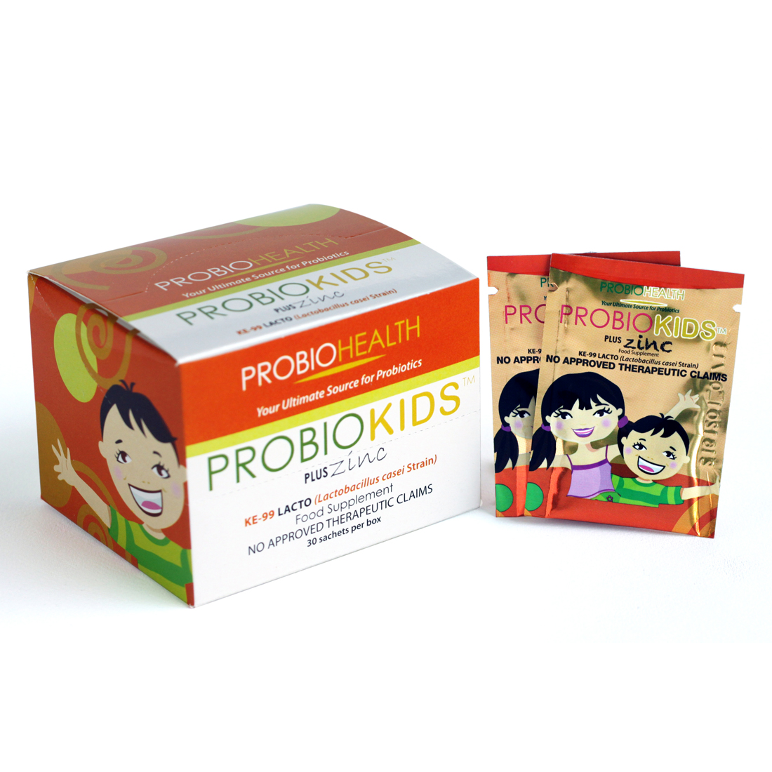 PROBIOHEALTH PROBIOKIDS Lactobacillus Casei / Zinc Food Supplement ...