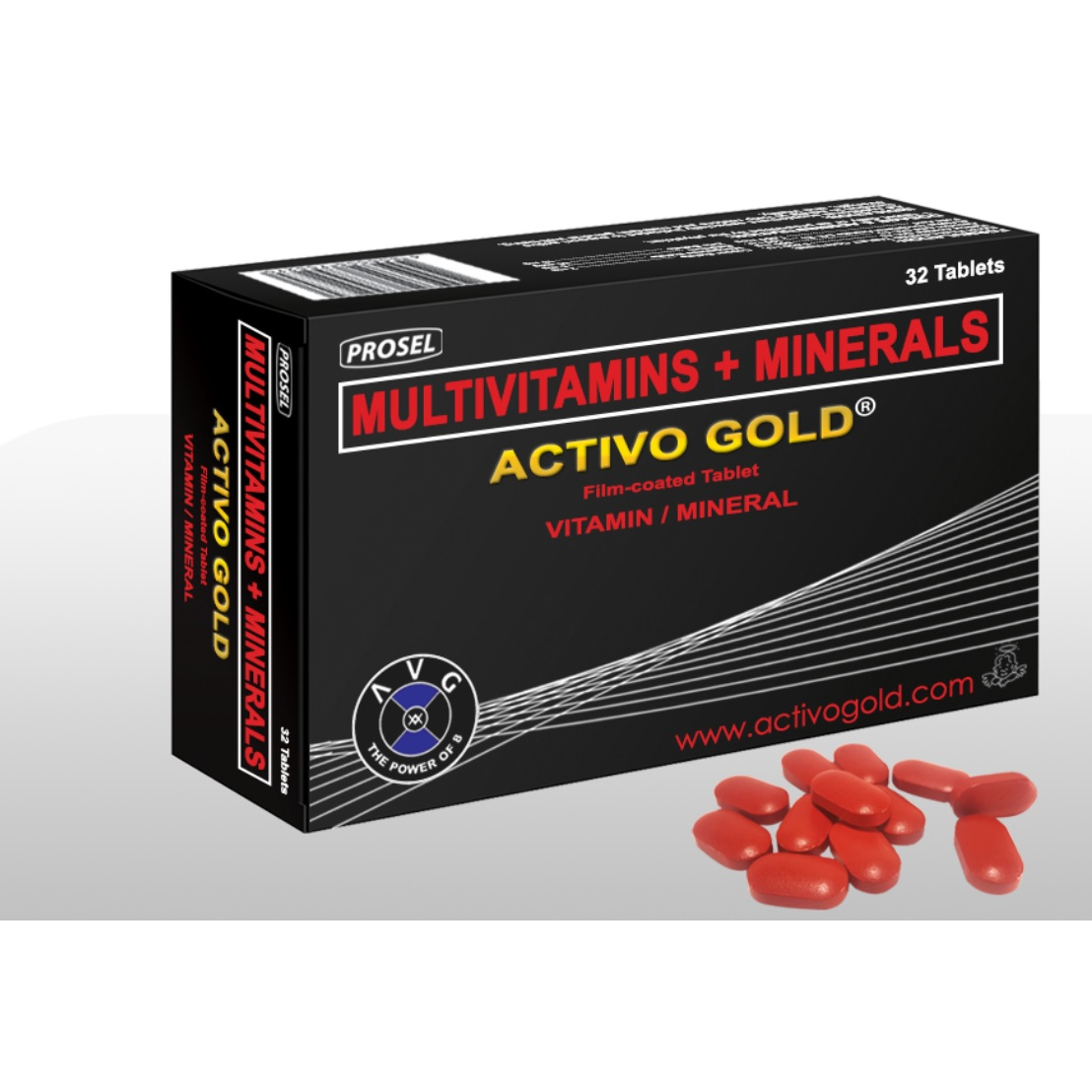 ACTIVO GOLD Multivitamins / Zinc Film-Coated Tablet 1's price in the ...