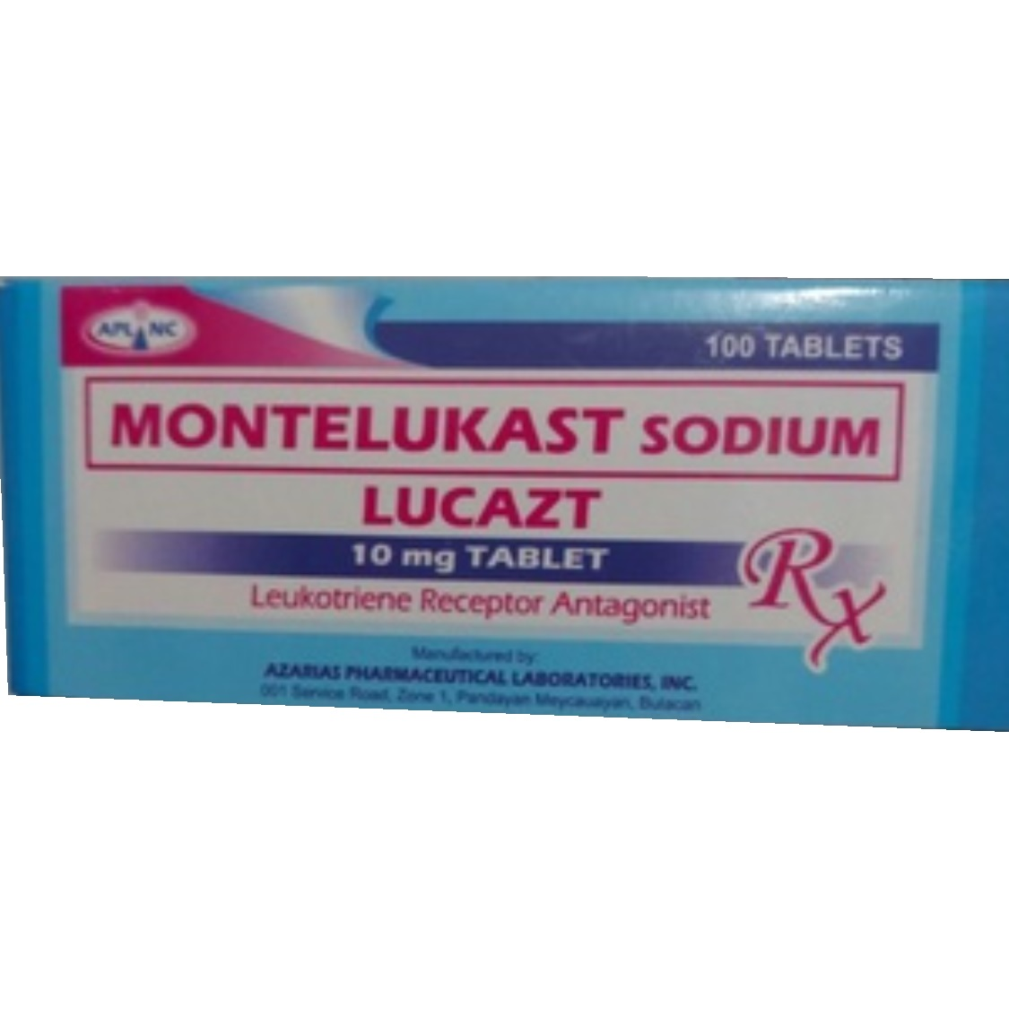 LUCAZT Montelukast Sodium 10mg Tablet 100's price in the Philippines ...