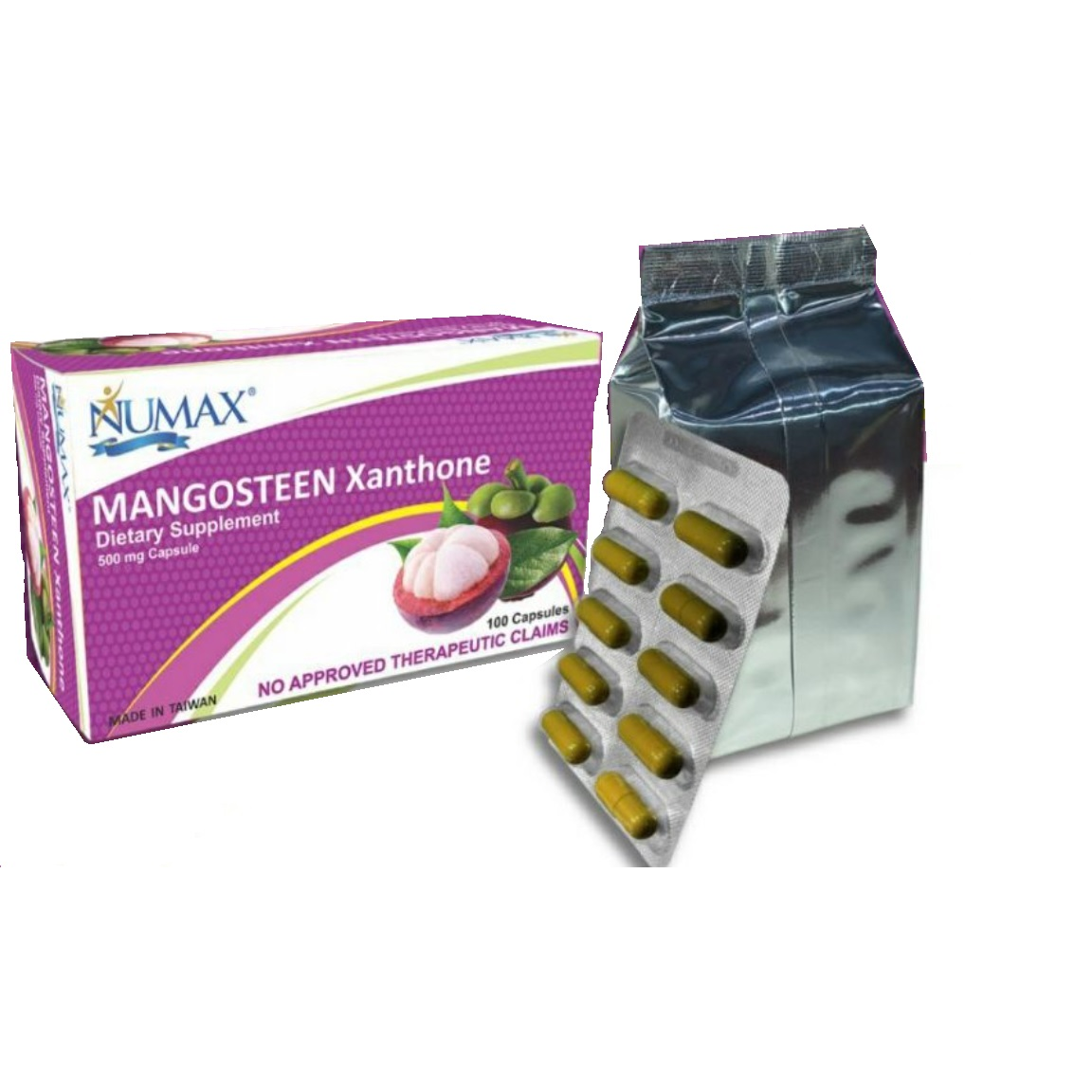 NUMAX Mangosteen Xanthone Capsule 100's price in the Philippines ...