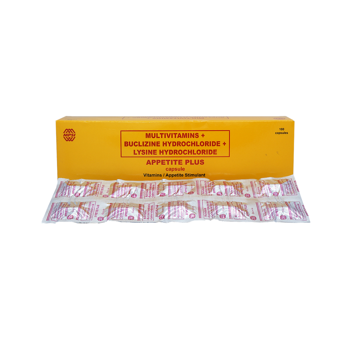 APPETITE PLUS Multivitamins / Buclizine Hydrochloride / Lysine ...