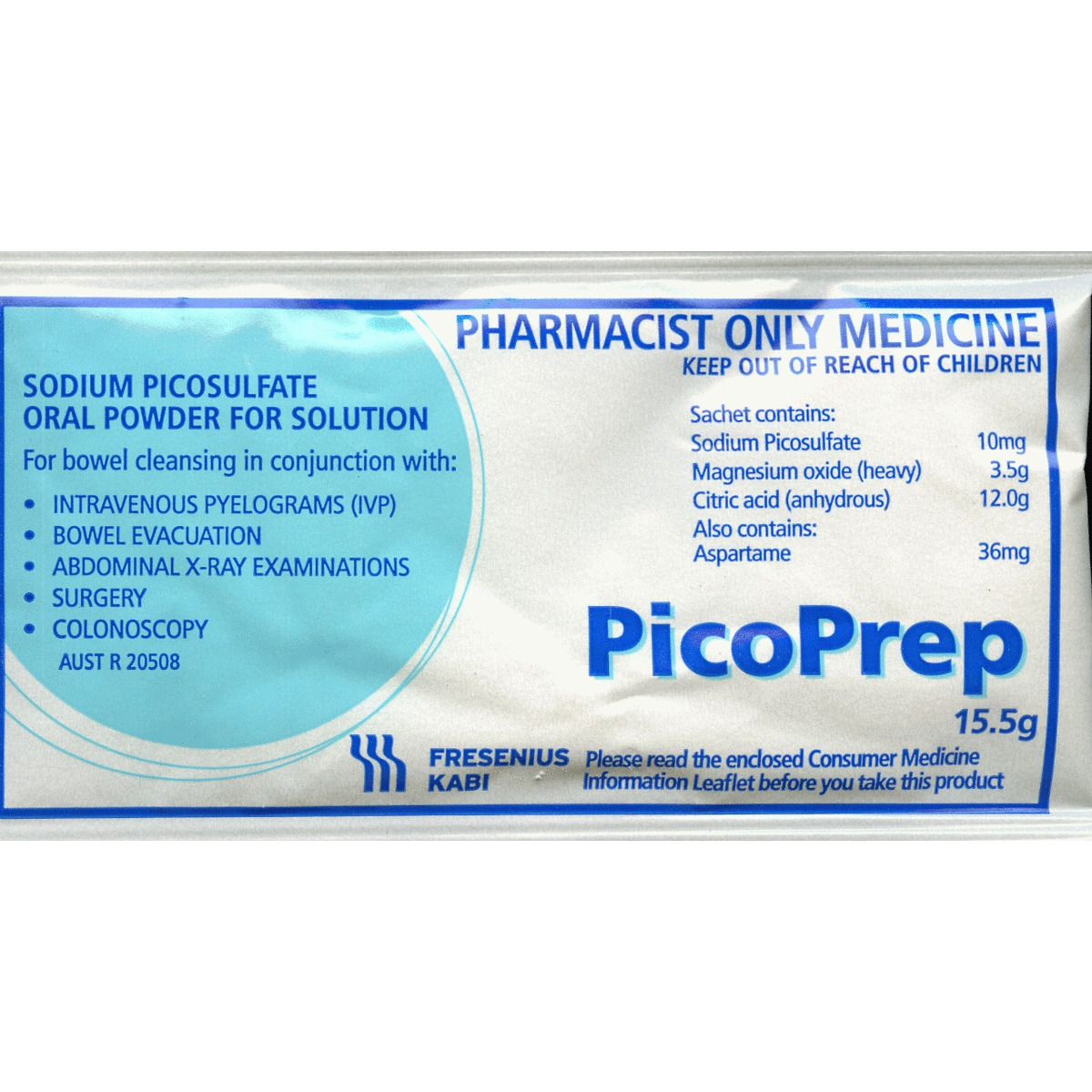 PICOPREP Sodium Picosulfate / Magnesium Oxide / Citric Acid 10mg / 3.5g ...