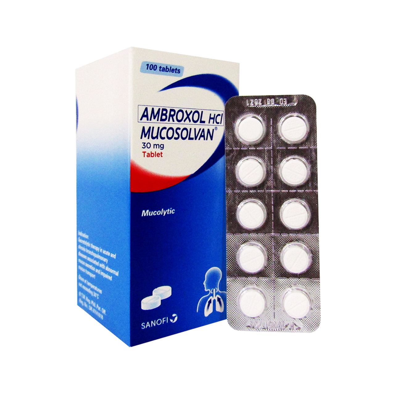 MUCOSOLVAN Ambroxol Hydrochloride 30mg Tablet 100's price in the ...