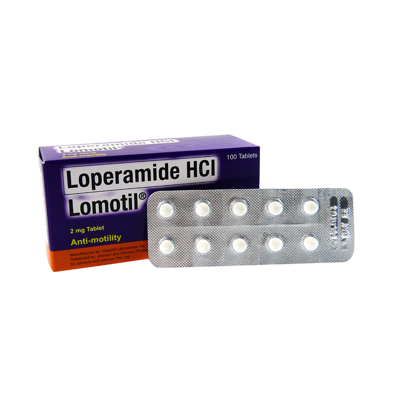 LOMOTIL Loperamide Hydrochloride 2mg Tablet 100's price in the ...