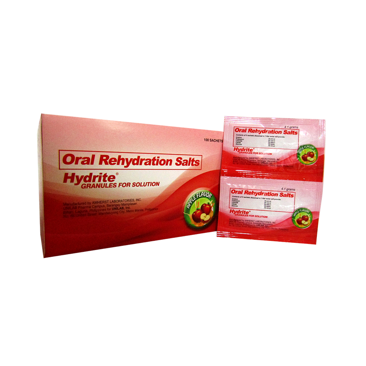 Buy Hydrite oral rehydration salts granule for solution 1's apple ...