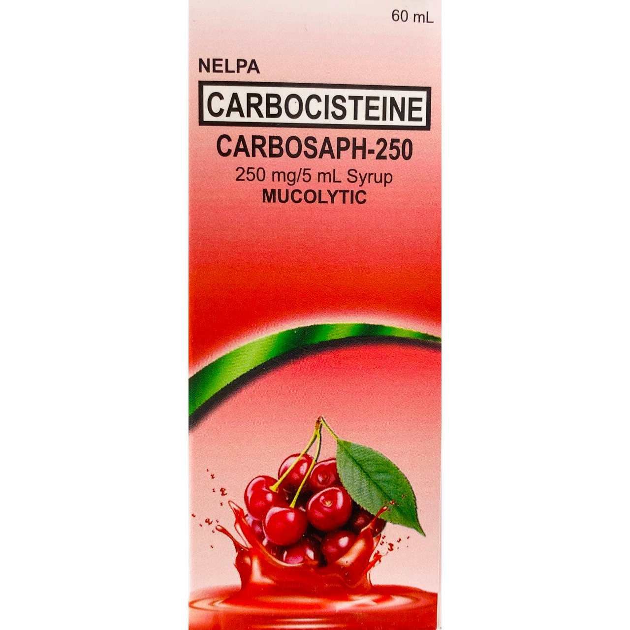 CARBOSAPH-250 Carbocisteine 250mg / 5ml Syrup 60ml price in the ...