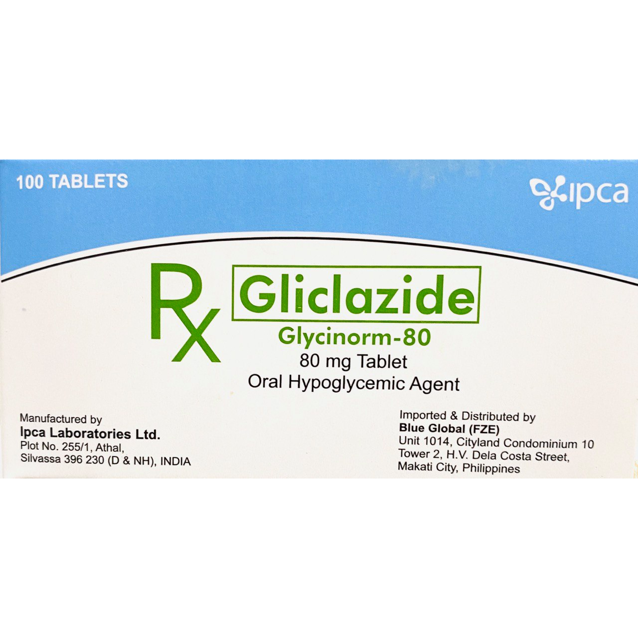 GLYCINORM-80 Gliclazide 80mg Tablet 100's price in the Philippines ...