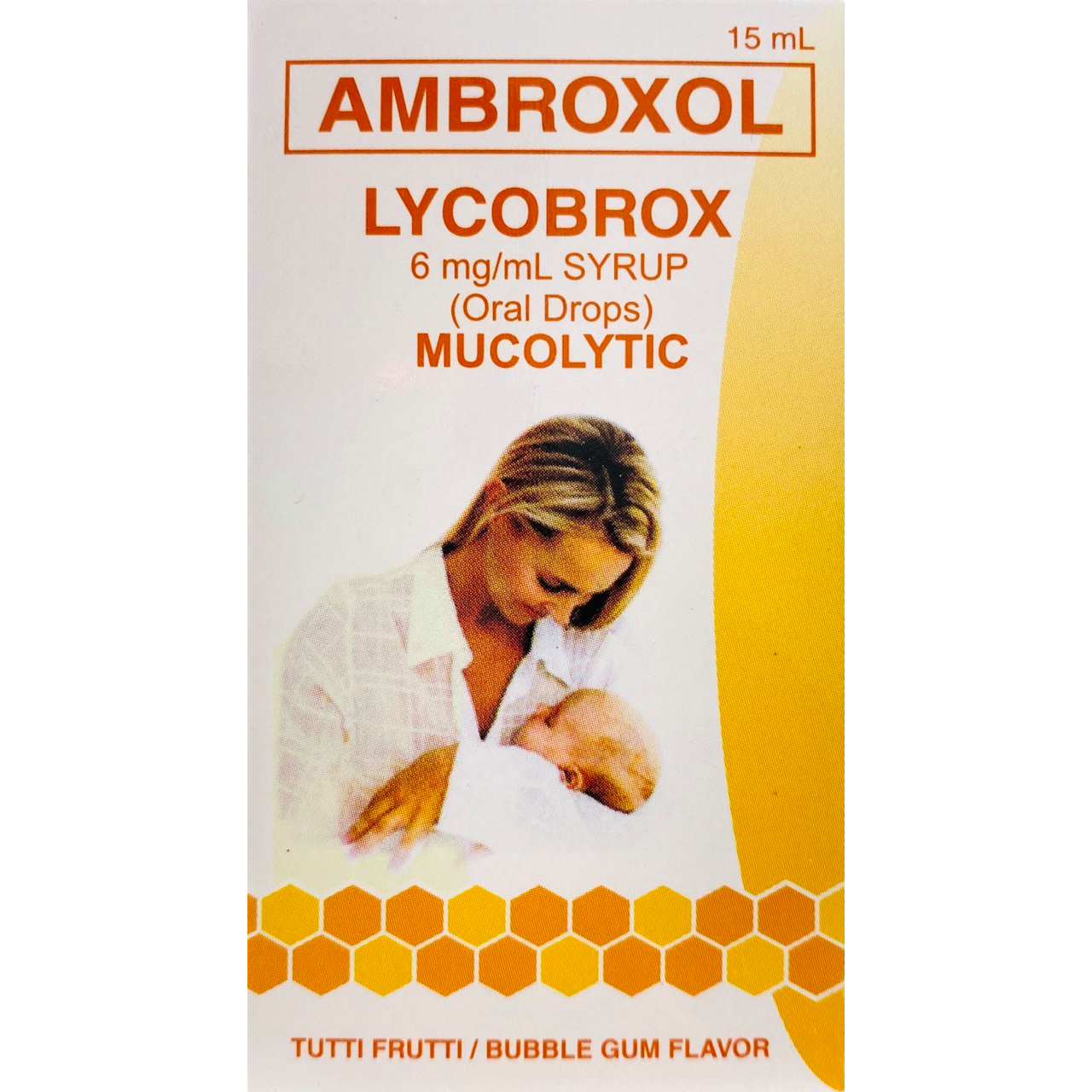 LYCOBROX Ambroxol Hydrochloride 6mg / mL Syrup (Oral Drops) 15mL price ...