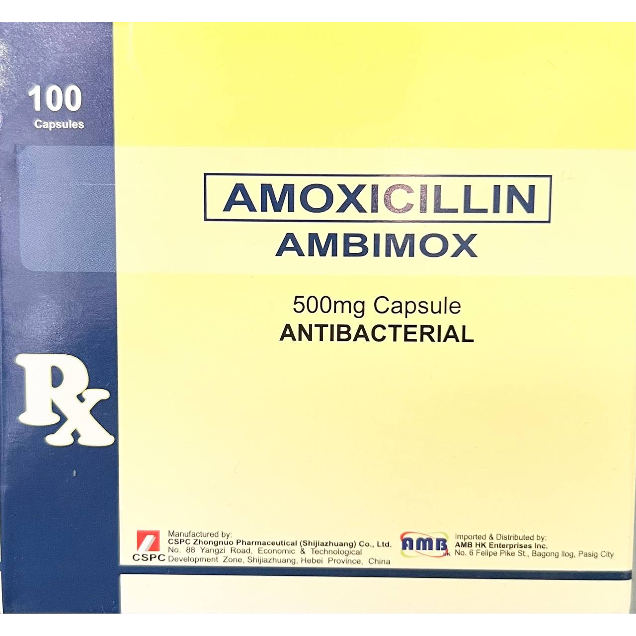AMBIMOX Amoxicillin 500mg Capsule 1's price in the Philippines | MedsGo ...