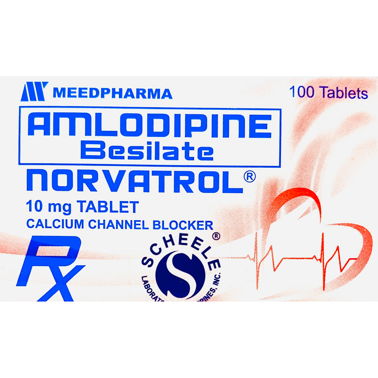 NORVATROL Amlodipine 10mg 1 Box x 100 Tabs price in the Philippines ...