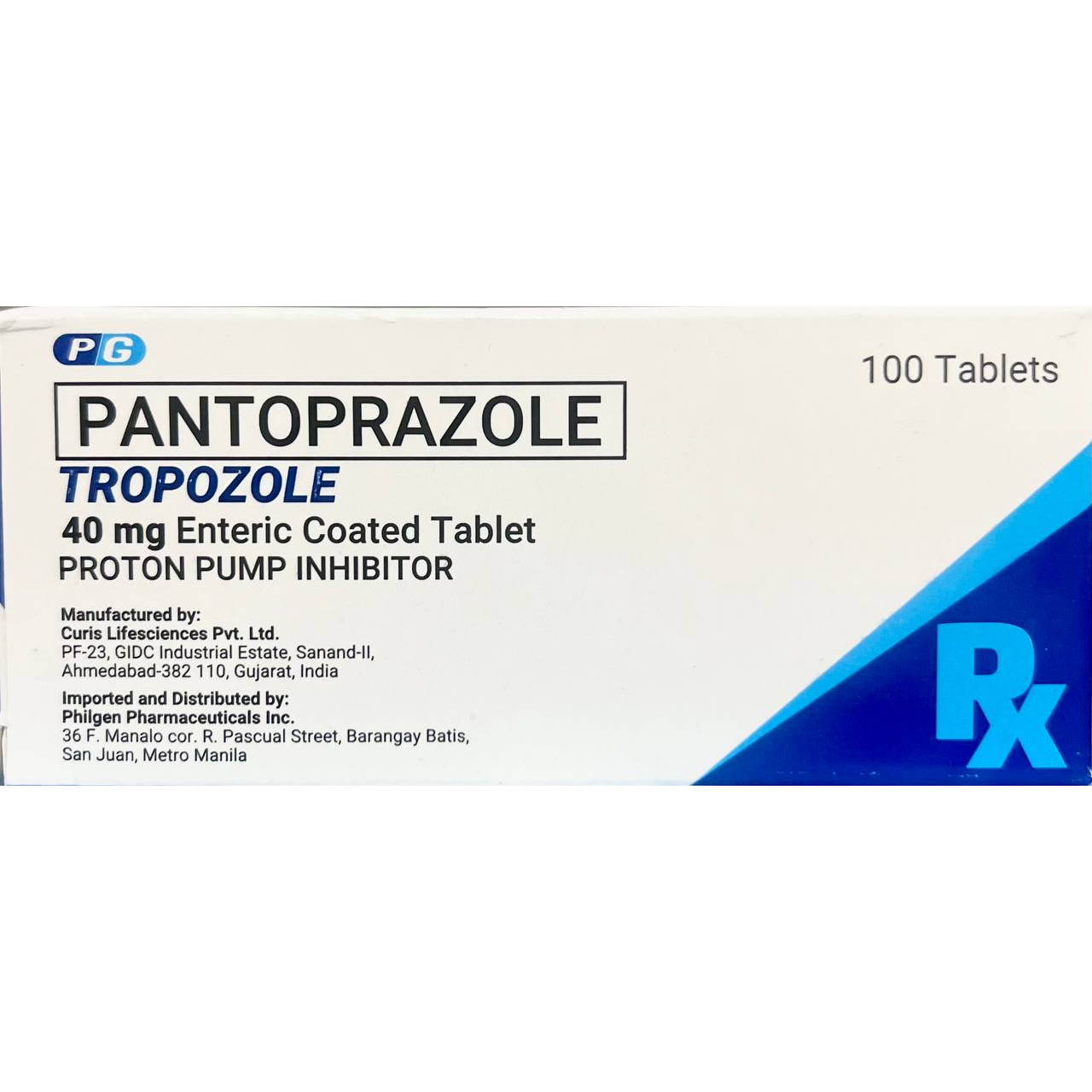 TROPOZOLE Pantoprazole 40mg Enteric-Coated Tablet 1's price in the Philippines | MedsGo Pharmacy