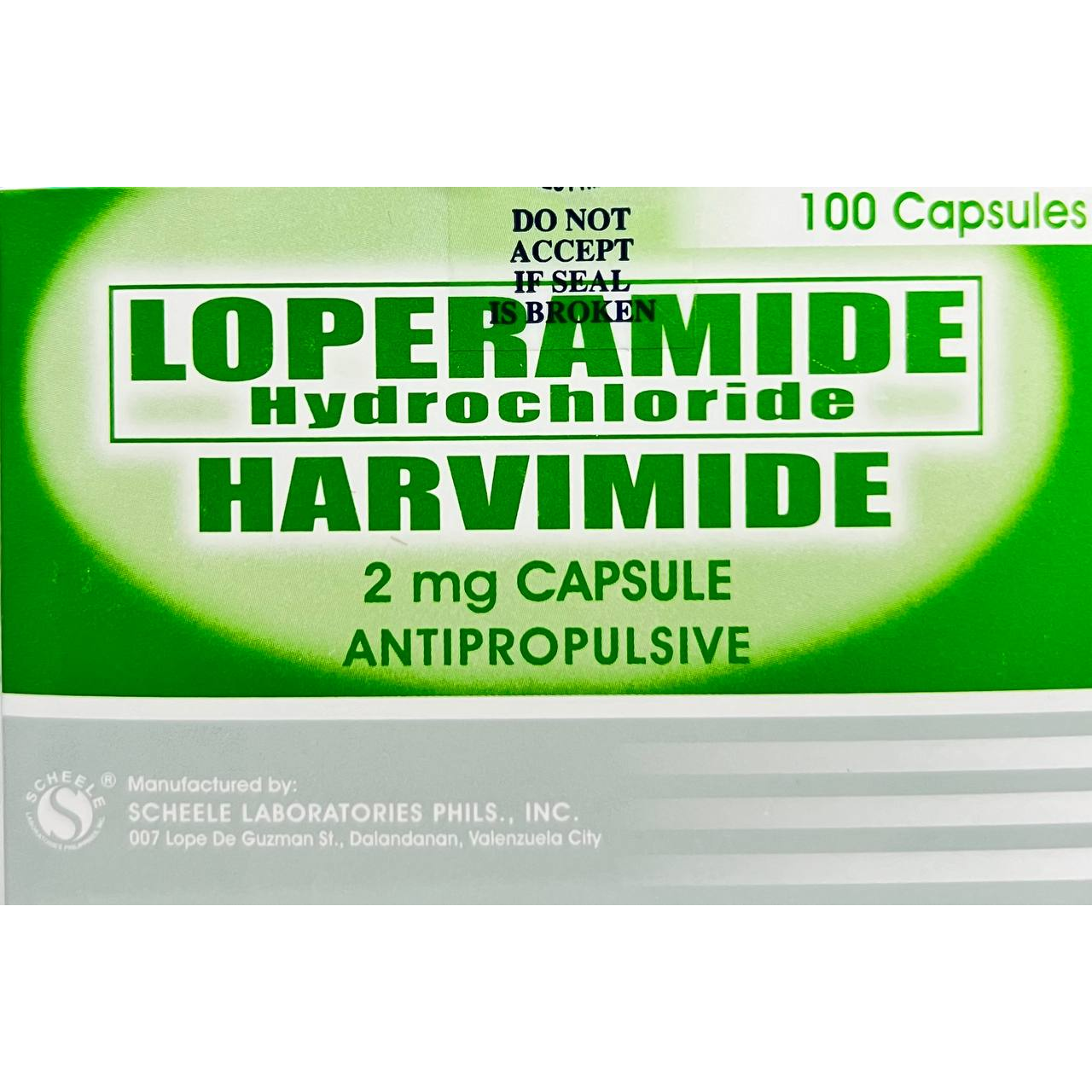 HARVIMIDE Loperamide 2mg - 1 Capsule price in the Philippines | MedsGo ...