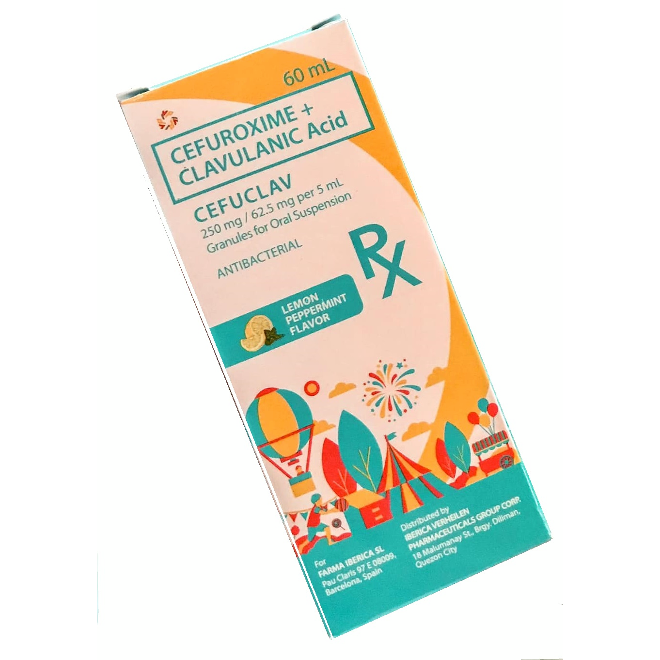 CEFUCLAV Cefuroxime Axetil / Clavulanate Potassium 250mg / 62.5mg per ...