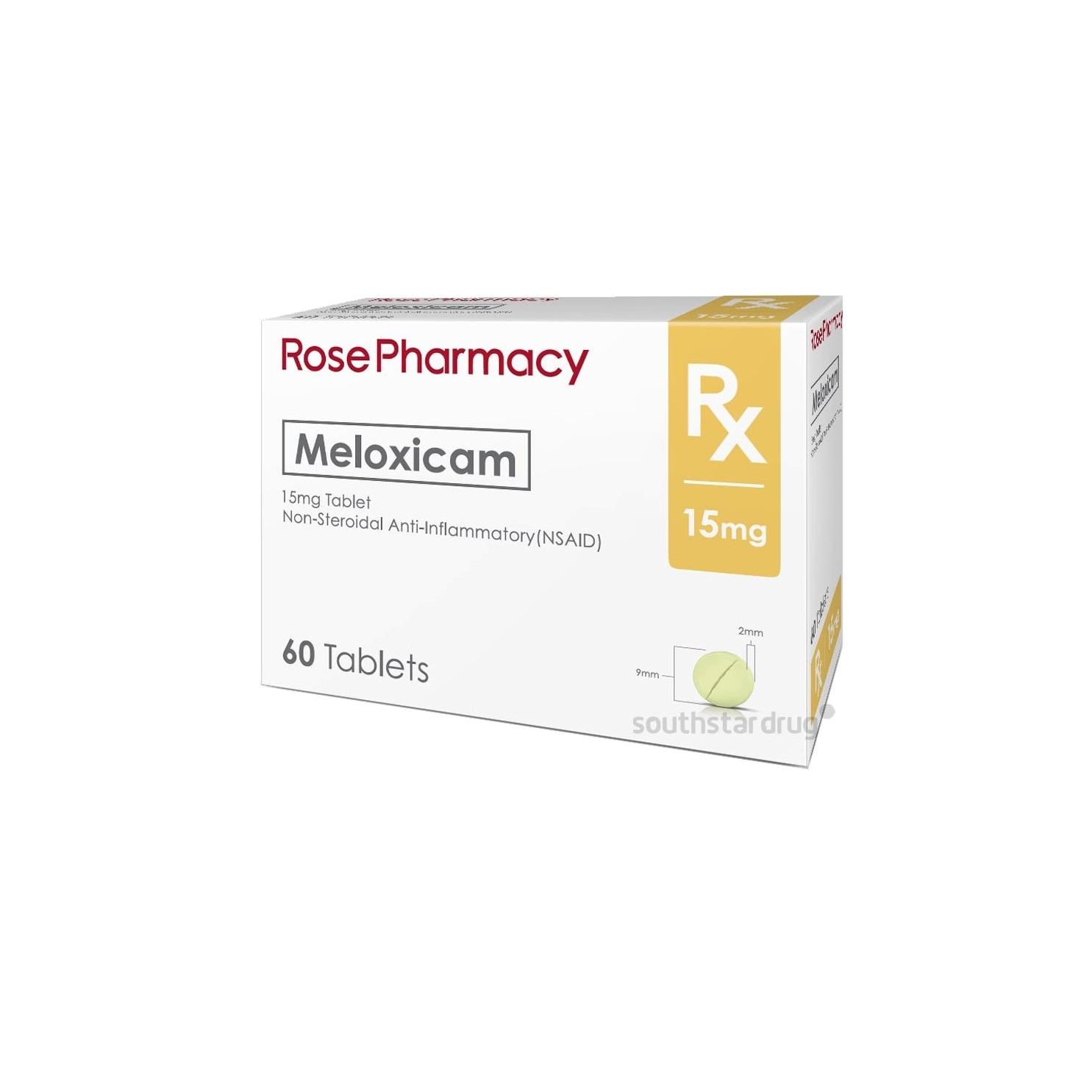 ROSE PHARMACY Meloxicam 15mg Tablet 60's price in the Philippines ...