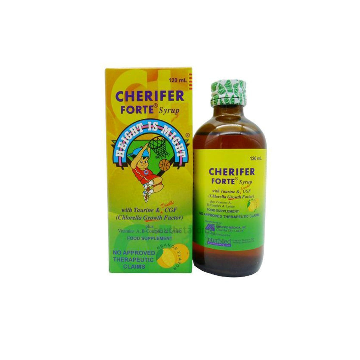 CHERIFER FORTE Taurine / Double Chlorella Growth Factor / Vitamin A ...