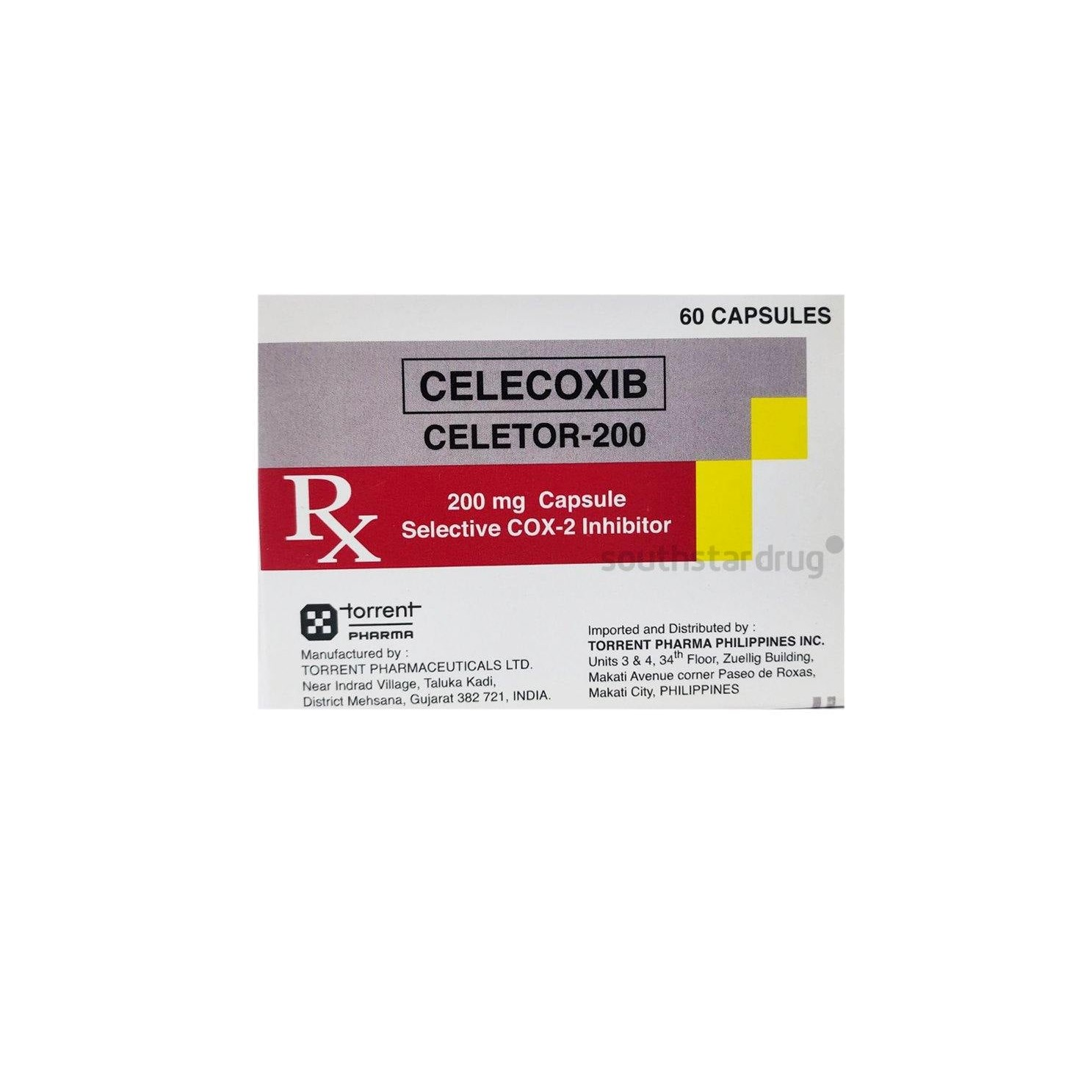 Buy Celetor-200 celecoxib 200mg capsule 1's online with MedsGo. Price ...