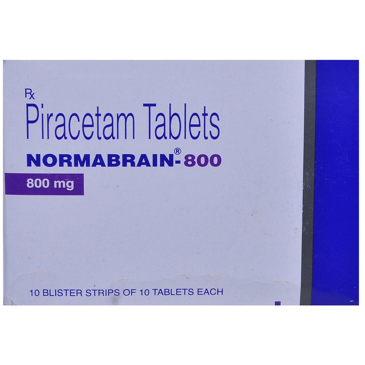 NORMABRAIN-800 Piracetam 800mg Film-Coated Tablet 1's price in the ...