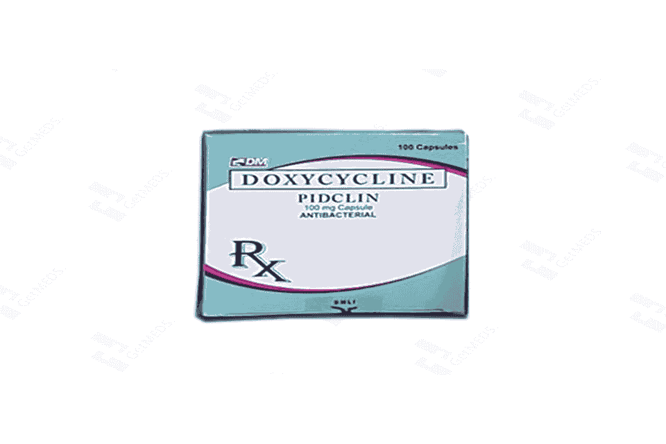 PIDCLIN Doxycycline Hydrochloride 100mg Capsule 100's price in the ...