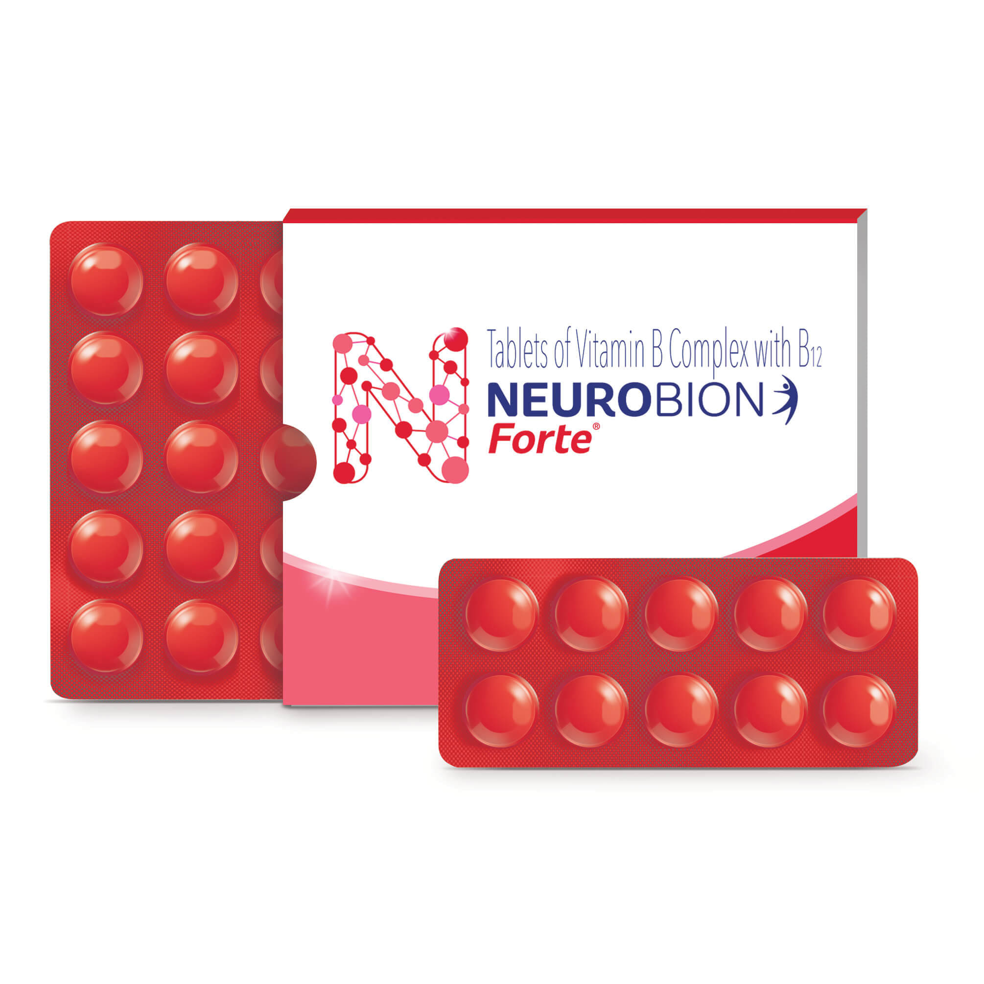 NEUROBION FORTE 5000 Vitamin B Complex 100mg / 100mg / 5mg Film-Coated ...