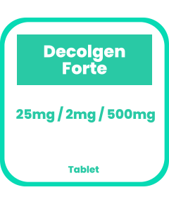 Buy Decolgen forte online with the same day delivery at a low price ...