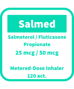 Buy Salmed online with the same day delivery at a low price with MedsGo