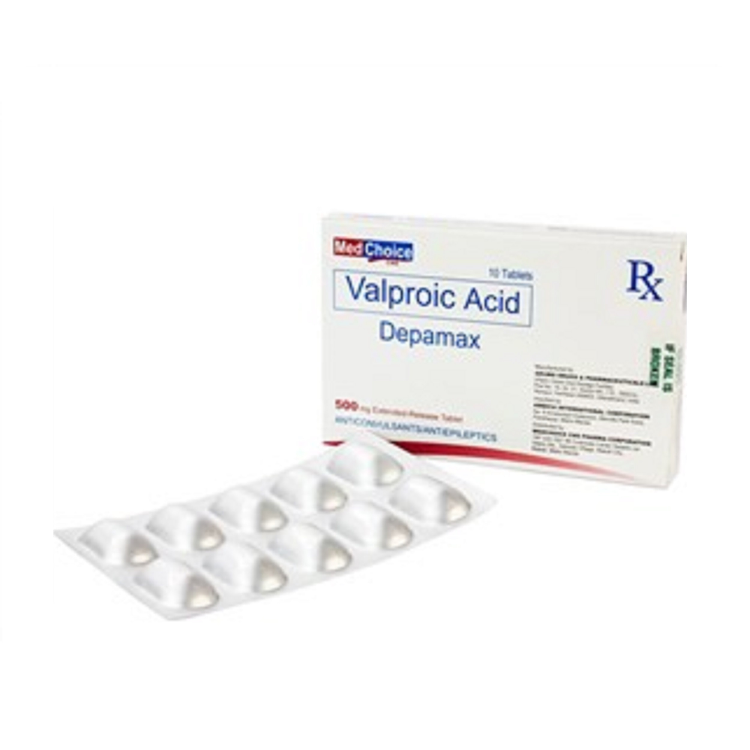 DEPAMAX Valproic Acid 500mg Extended-Release Tablet 1's price in the ...