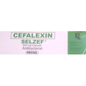 SELZEF Cefalexin Monohydrate 500mg Capsule 100's price in the ...