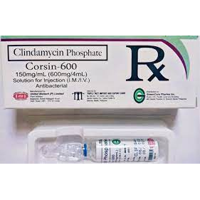 CORSIN-600 Clindamycin Phosphate 150mg / mL (600mg / 4mL) Solution for ...