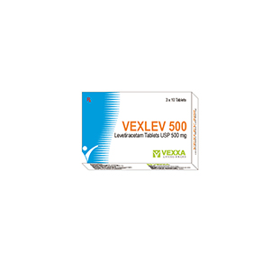 VEXLEV 500 Levetiracetam 500mg Film-Coated Tablet 30's price in the ...
