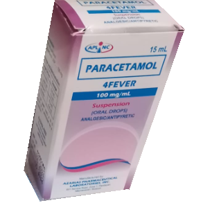 4FEVER Paracetamol 100mg/mL (Oral Drops) Suspension 15mL price in the ...