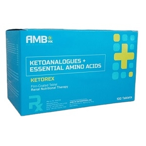 KETOREX Ketoanalogues / Essential Amino Acids Film-Coated Tablet 100's ...