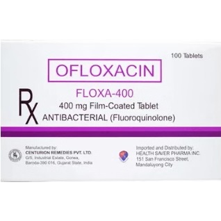 FLOXA-400 Ofloxacin 400mg Film-Coated Tablet 100's price in the ...