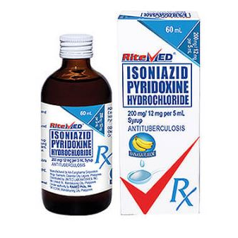 RITEMED Isoniazid / Pyridoxine Hydrochloride 200mg / 12mg per 5 mL ...