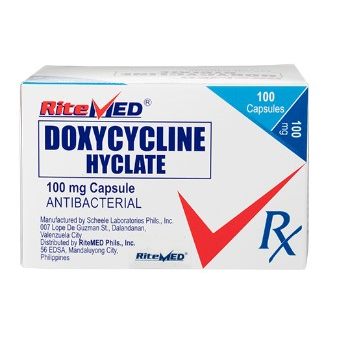 RITEMED Doxycycline Hyclate 100mg Capsule 100's price in the ...