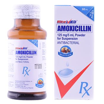 RITEMED Amoxicillin 125mg / 5mL Powder for Suspension 60mL Fruity price ...