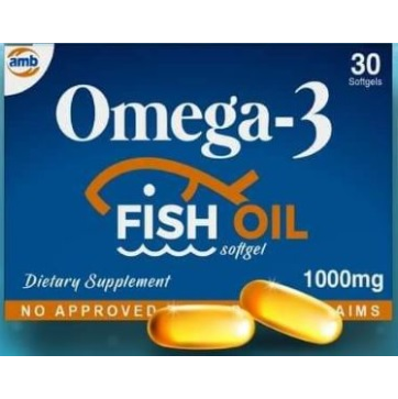 AMB Fish Oil 1000mg Softgel Capsule 30's price in the Philippines ...