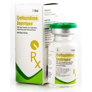ZEPTRIGEN Ceftazidime 500mg Powder for IV/IM Injection 1's price in the ...
