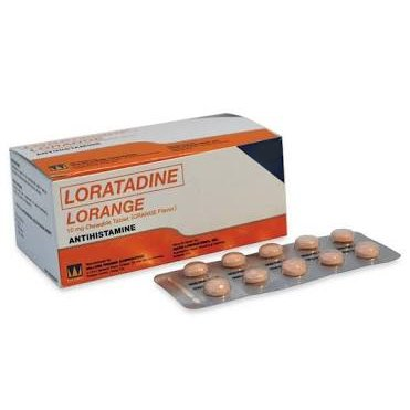 LORANGE Loratadine 10mg Chewable Tablet 20's Orange price in the ...