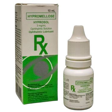 HYPROSOL Hypromellose 3mg / mL Ophthalmic Solution 10mL price in the ...