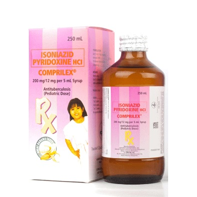 COMPRILEX Isoniazid / Pyridoxine Hydrochloride (Vit. B6) 200mg / 12mg ...