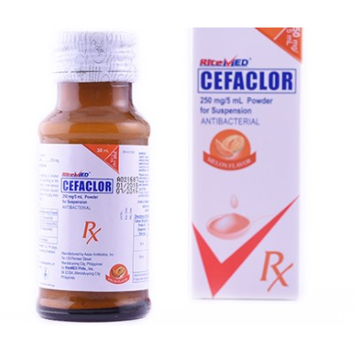 RITEMED Cefaclor 250mg / 5mL Powder for Suspension 30mL Melon price in ...