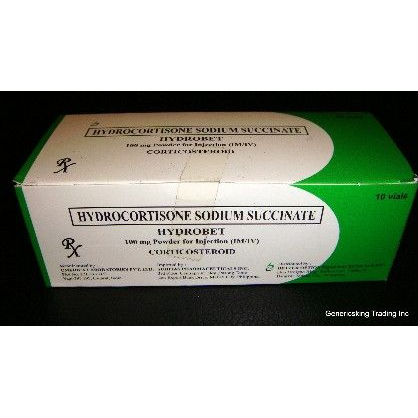 HYDROBET Hydrocortisone Sodium Succinate 100mg Powder for Injection 1's ...
